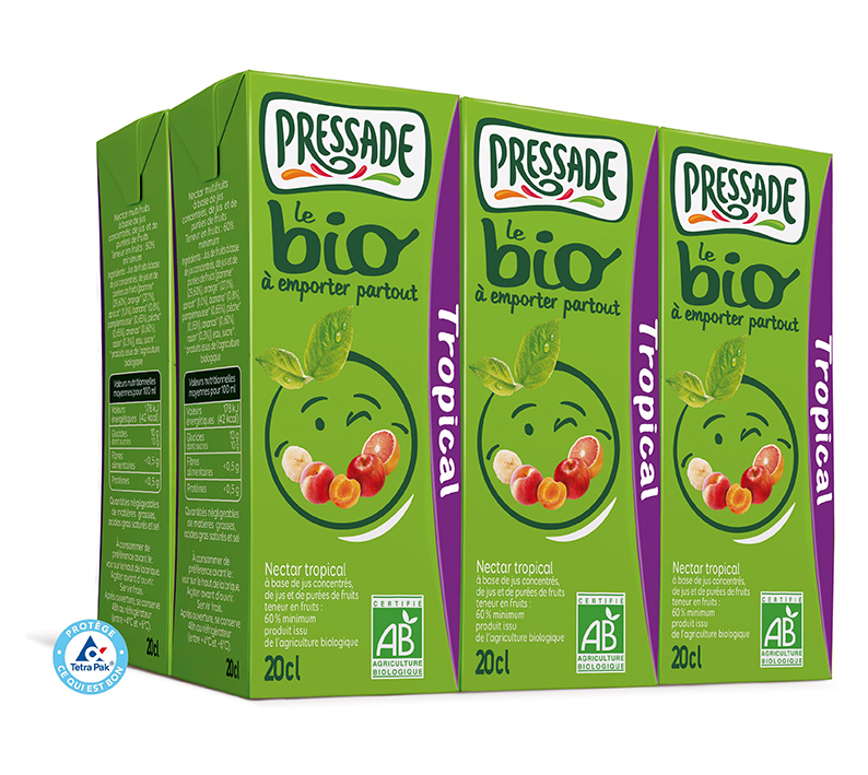Jus de fruits bio : nouvel habit - Points de Vente