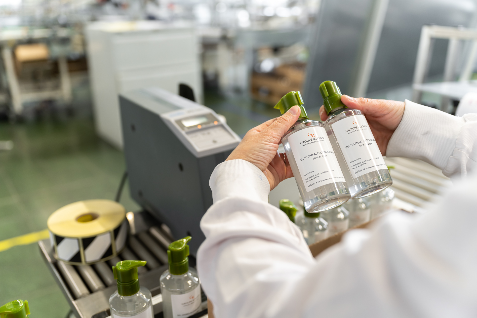 Le Groupe Rocher mobilisé - Points de Vente